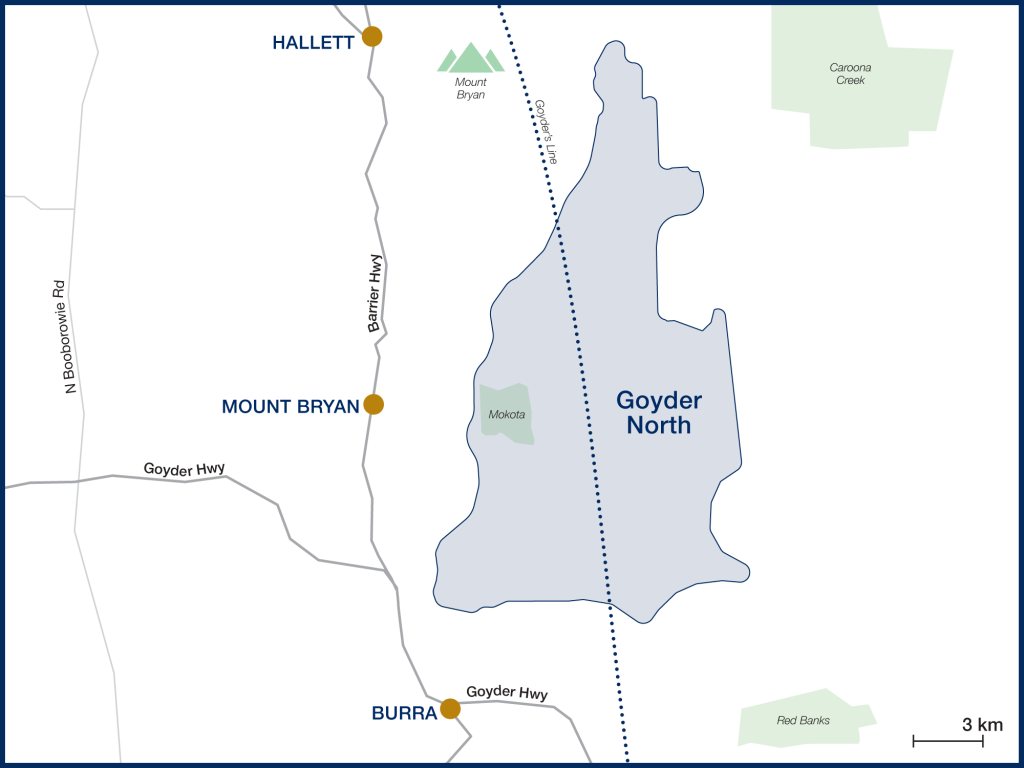 Goyder North – Goyder Renewables Zone