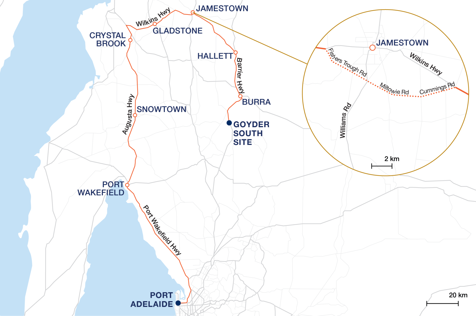 Delivery of Wind Turbines Goyder South Stage 1 – Goyder Renewables Zone